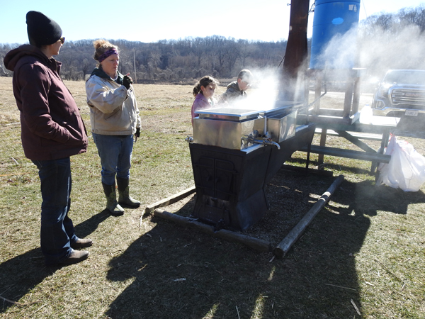 McCully holds maple syrup tours – River County News