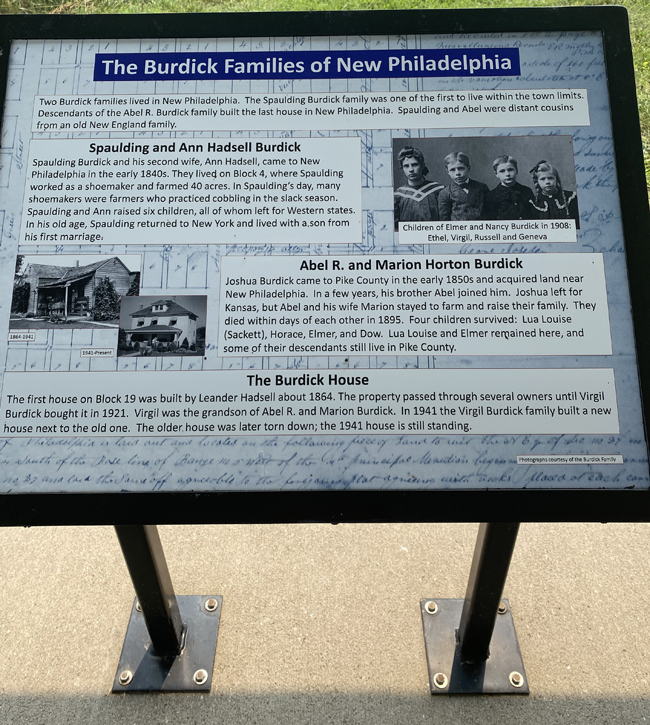 PIKE: New Philadelphia Board honors Burdick family – River County News