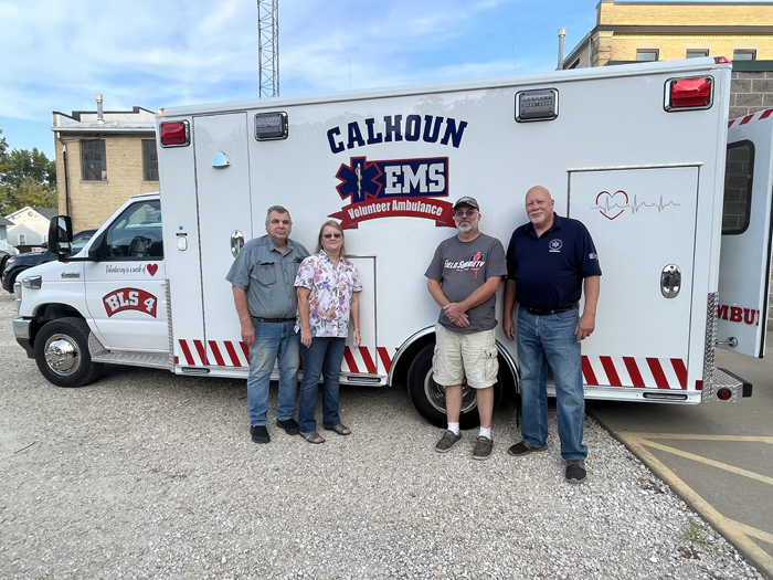 Calhoun Volunteer Ambulance shows off new vehicle – River County News